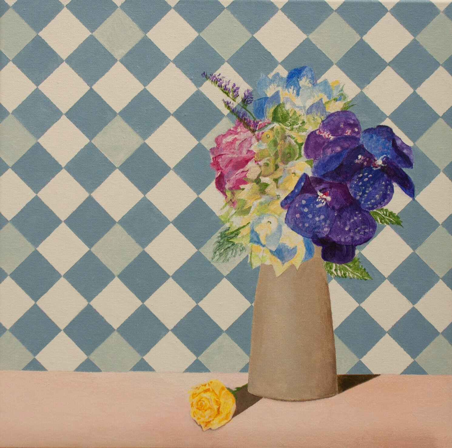 Margaret Esme Simon (CT)Vase of Flowers and a Rose – National ...